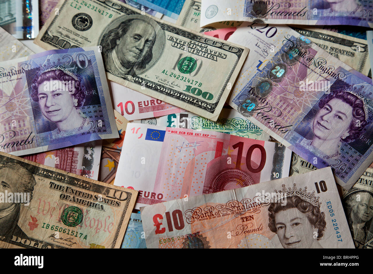 La Libra Esterlina El D lar Y El Euro Billetes De Banco Fotograf a De La Libra Esterlina El D lar Y El Euro Billetes De Banco Fotograf a De