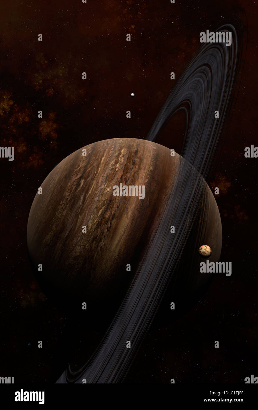 Imágenes Prediseñadas Del Planeta Saturno