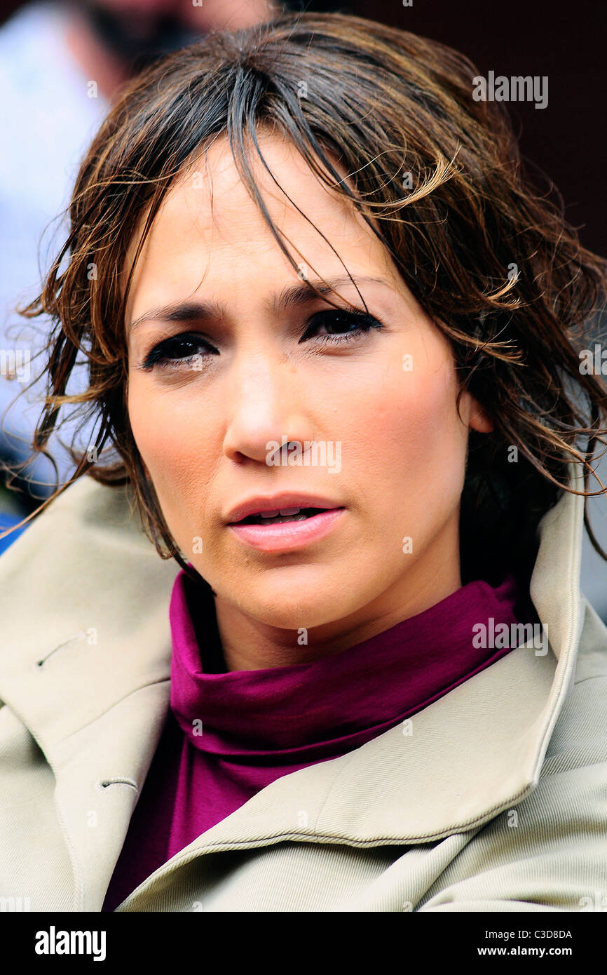 Jennifer López En El Set De Su Nueva Película Back Up Plan La Ciudad