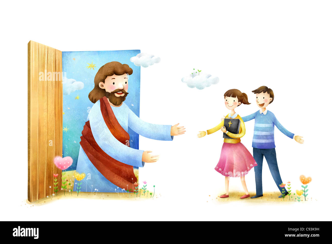 Mujer Caminando Con Jesus