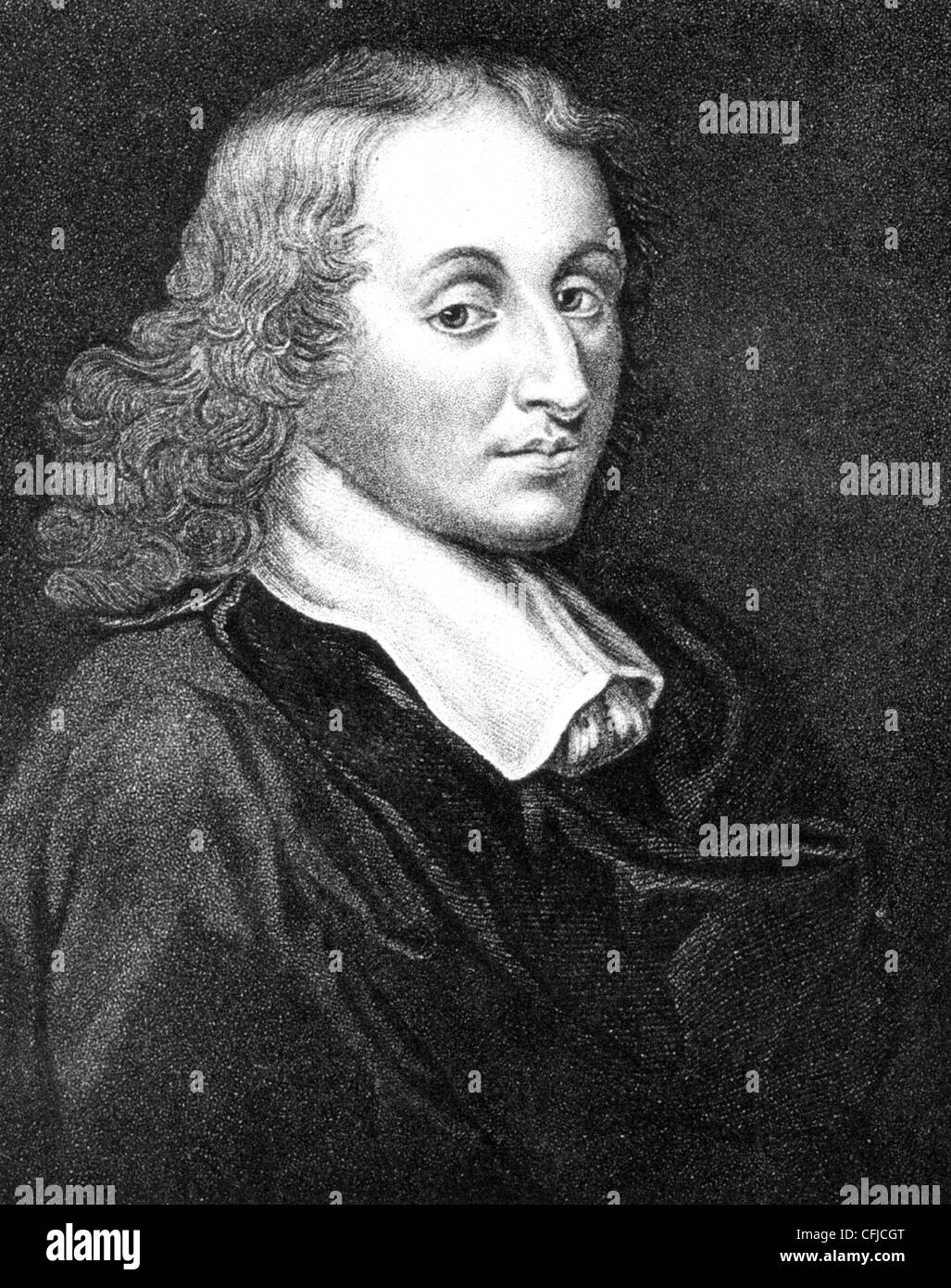 Blaise pascal 1623 1662 french mathematician fotografías e imágenes de ...