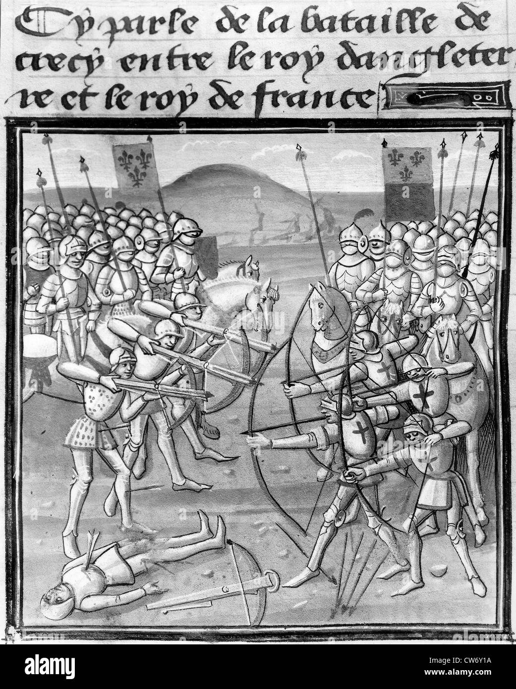 Battle of crecy fotografías e imágenes de alta resolución - Alamy