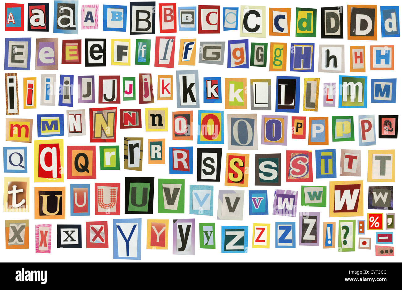 Alfabeto De Recortes De Diario Vectorizado Kabytes - vrogue.co