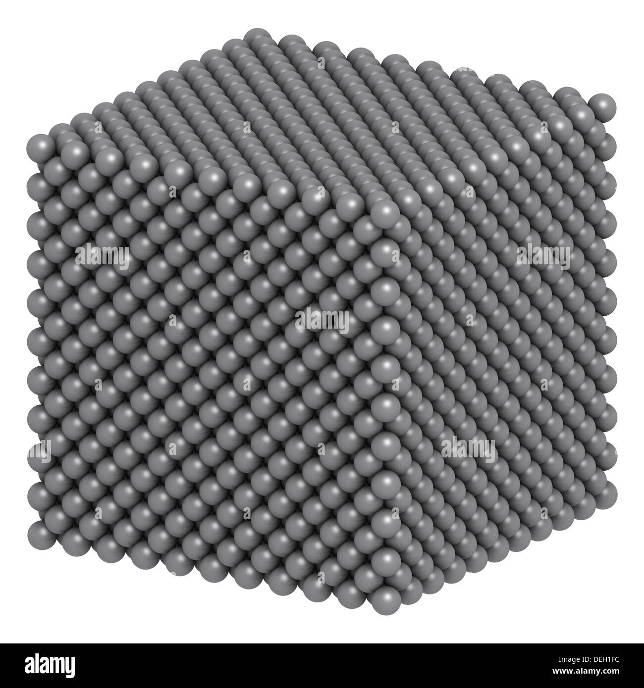 Estructura De Cristal De Plata