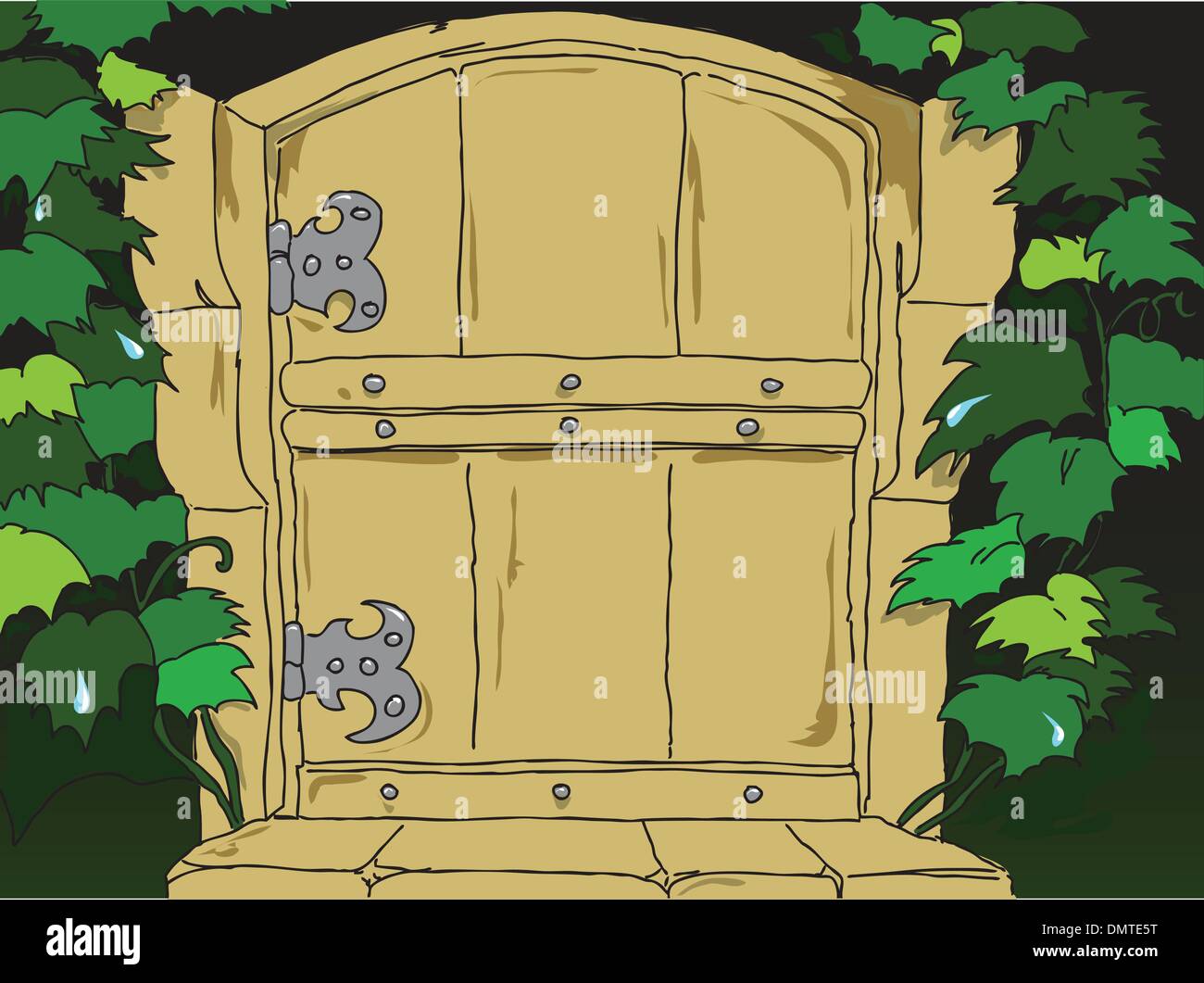Puerta Con Foto Imágenes Vectoriales De Stock Alamy
