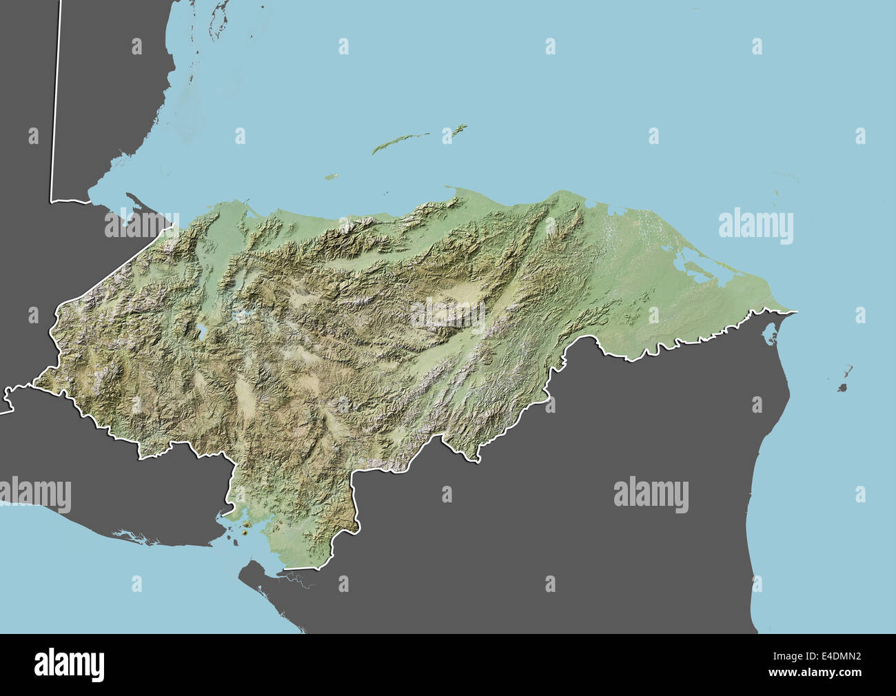 Mapa Relieve De Honduras Porn Sex Picture