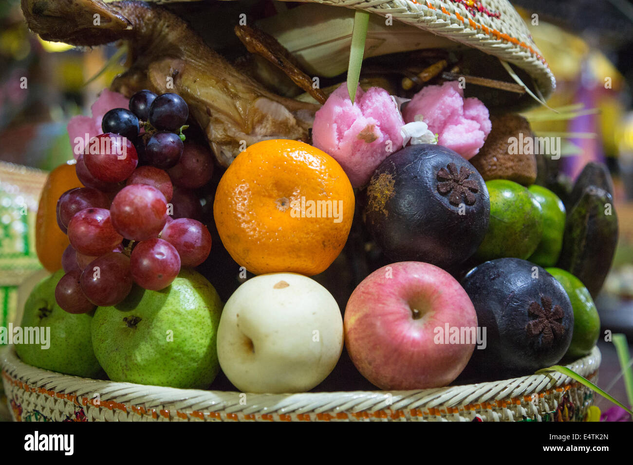 Cesta De Ofrenda De Verduras