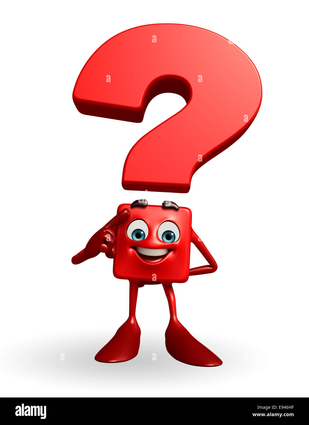 Dibujos Animados De Signo De Interrogación
