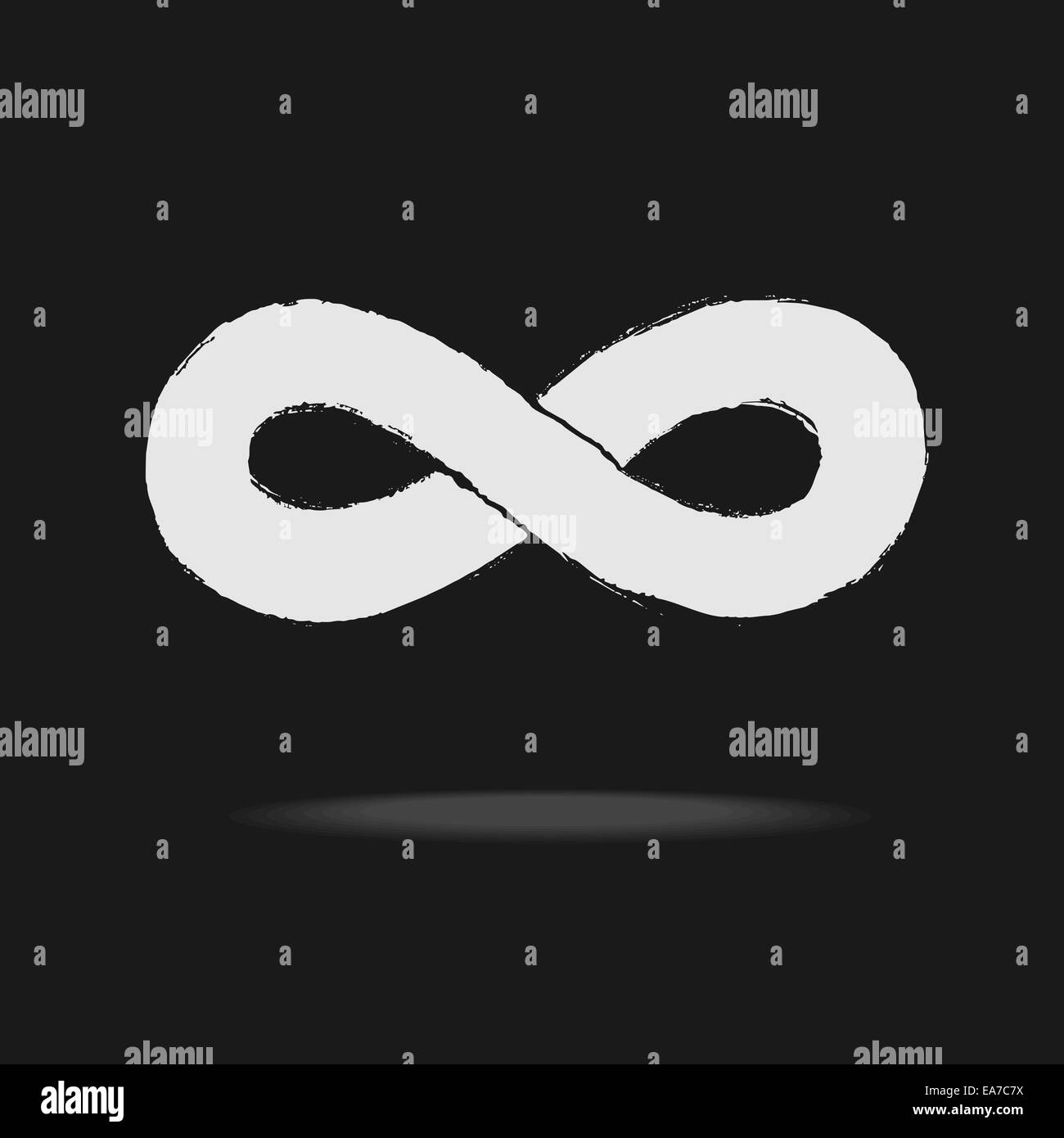 Vector De Simbolo Infinito Para Pintar Fotografías E Imágenes De Alta