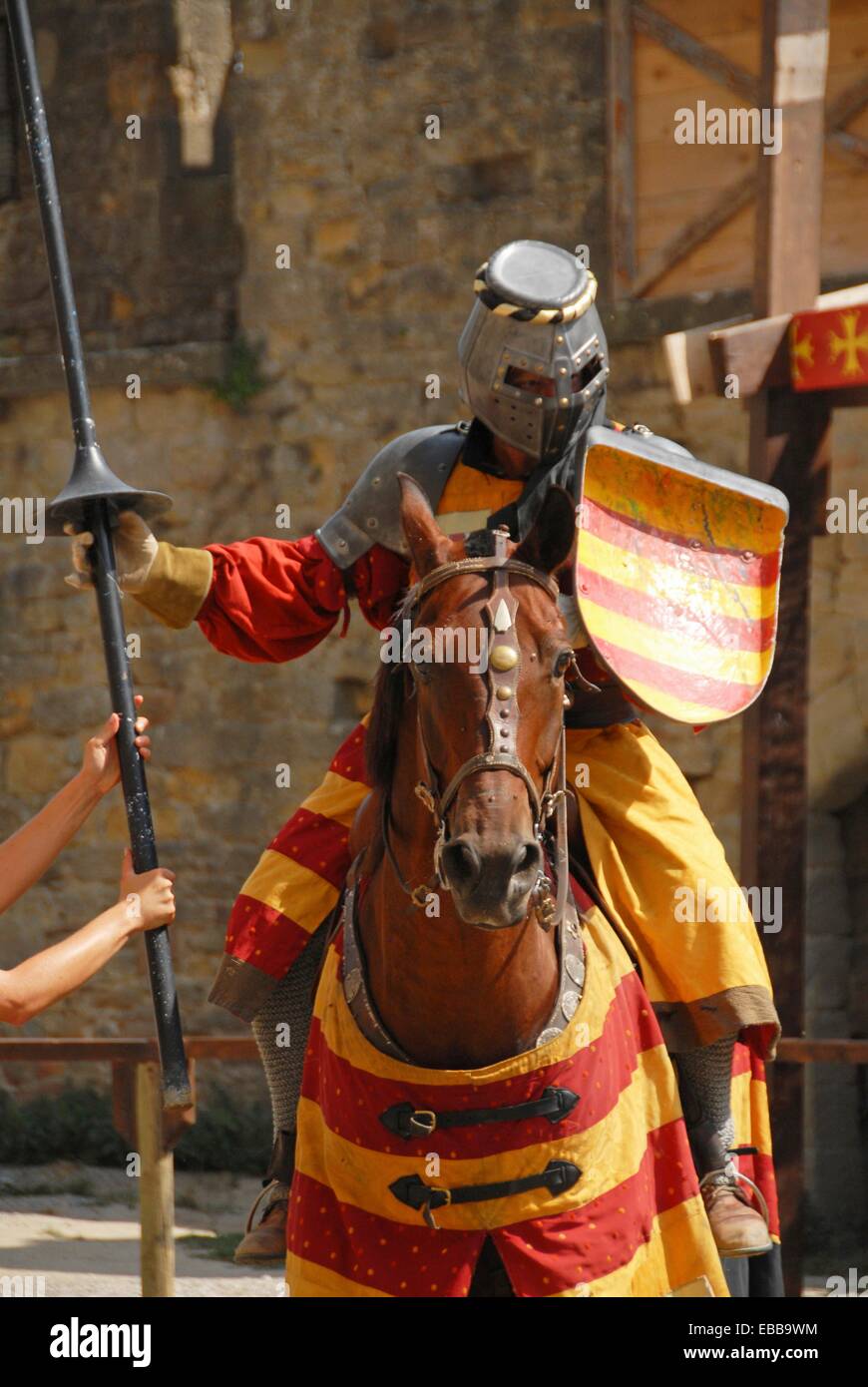 Competencia Justa Medieval Fotos e Imágenes de stock - Alamy