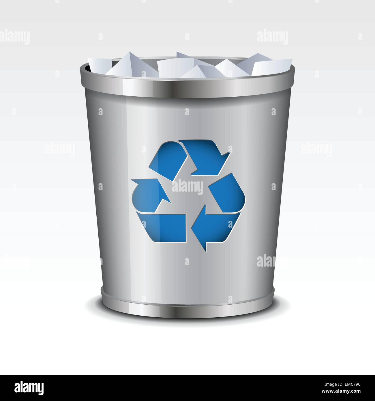 Vector De Papelera De Reciclaje Imágenes Vectoriales De Stock Alamy