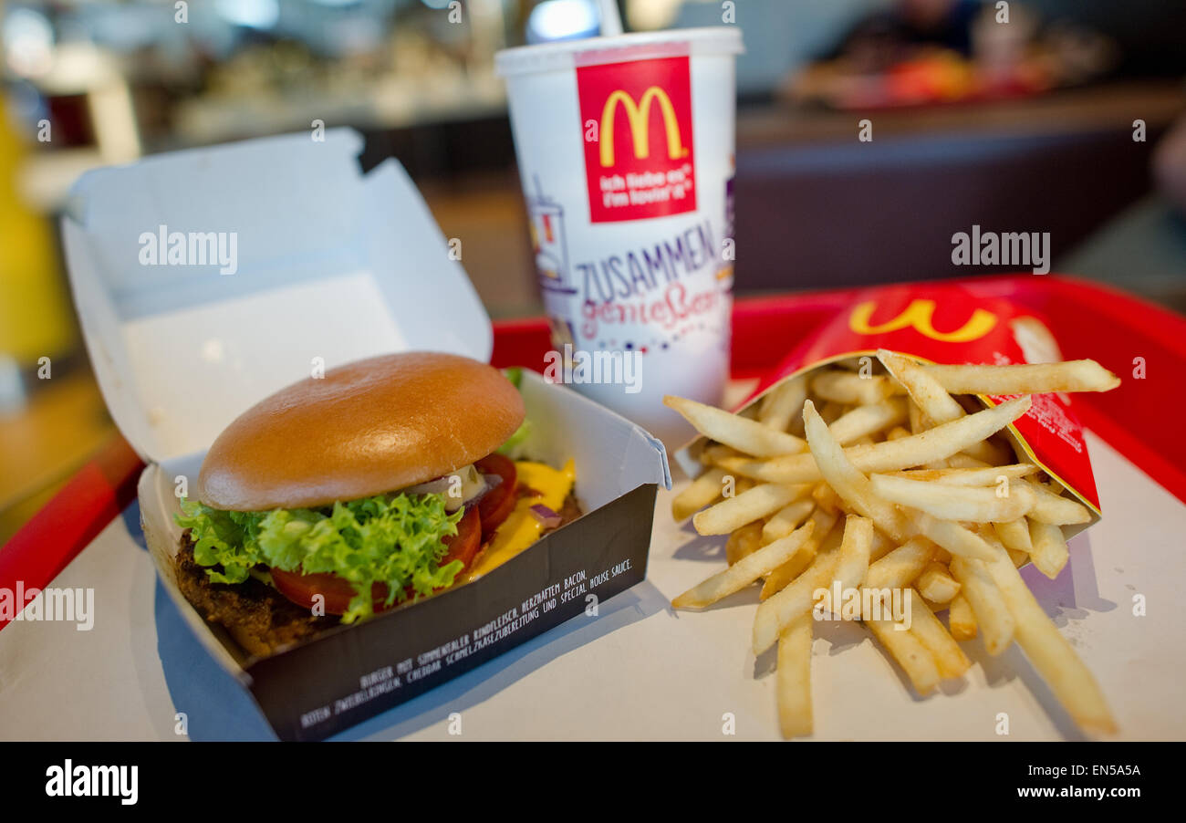 Big Mac Y Papas Fritas Comida Gerber