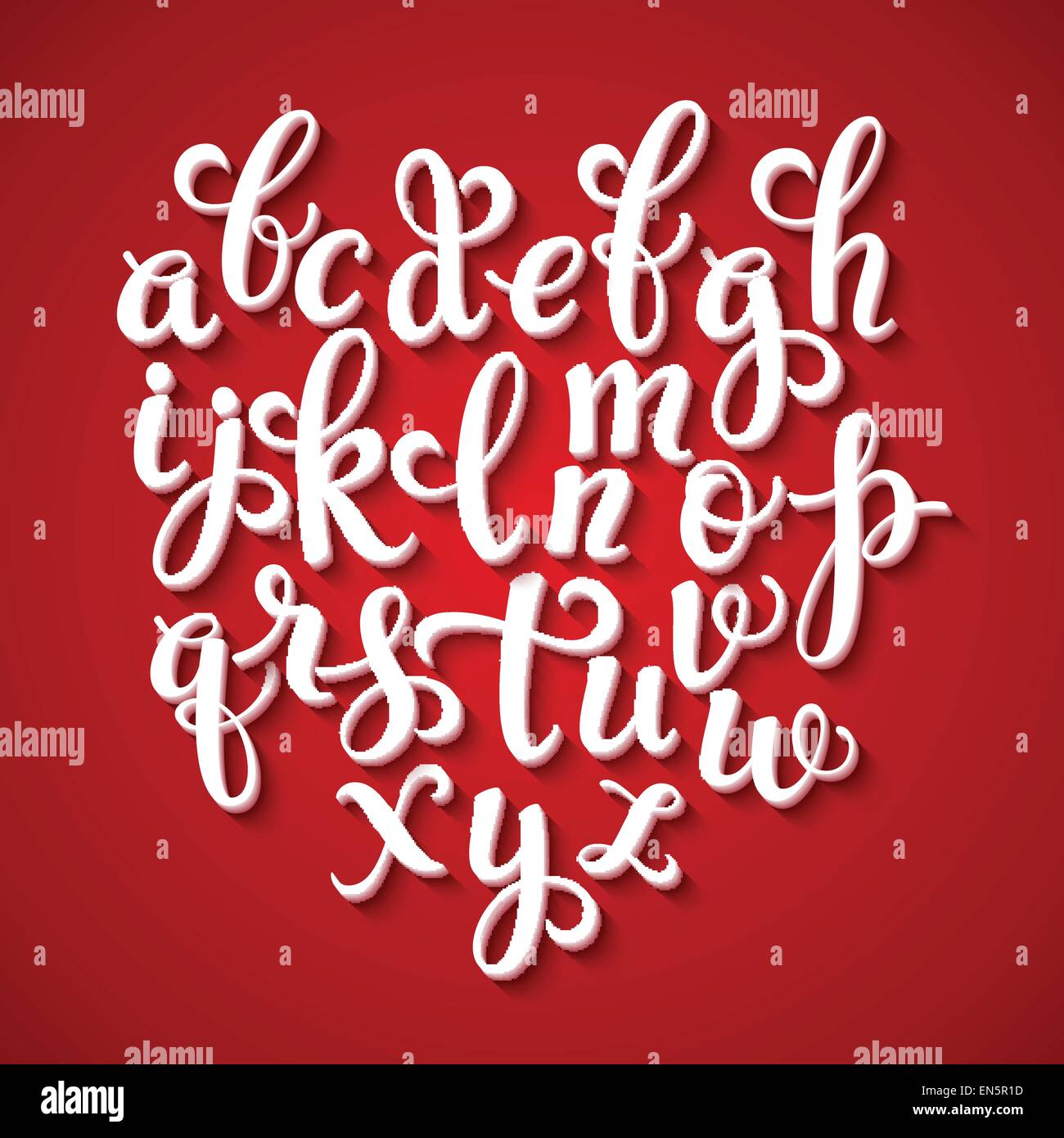 Alfabeto de letras de mano fotografías e imágenes de alta resolución ...