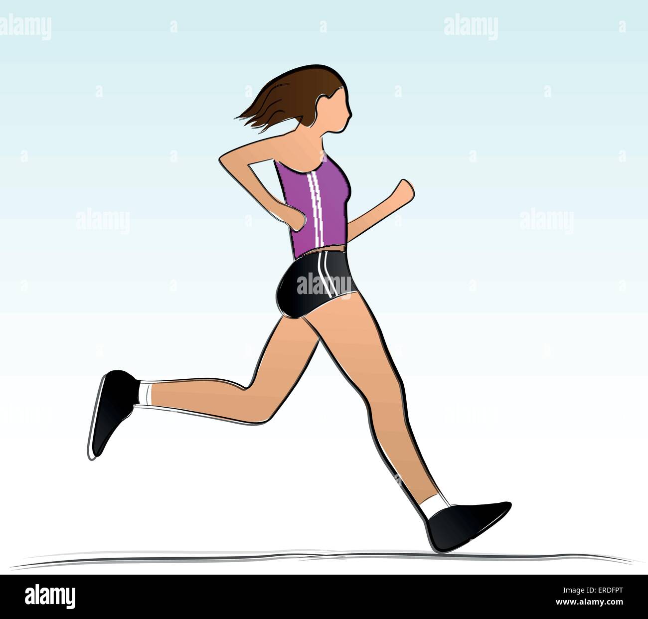 Correr Dibujo