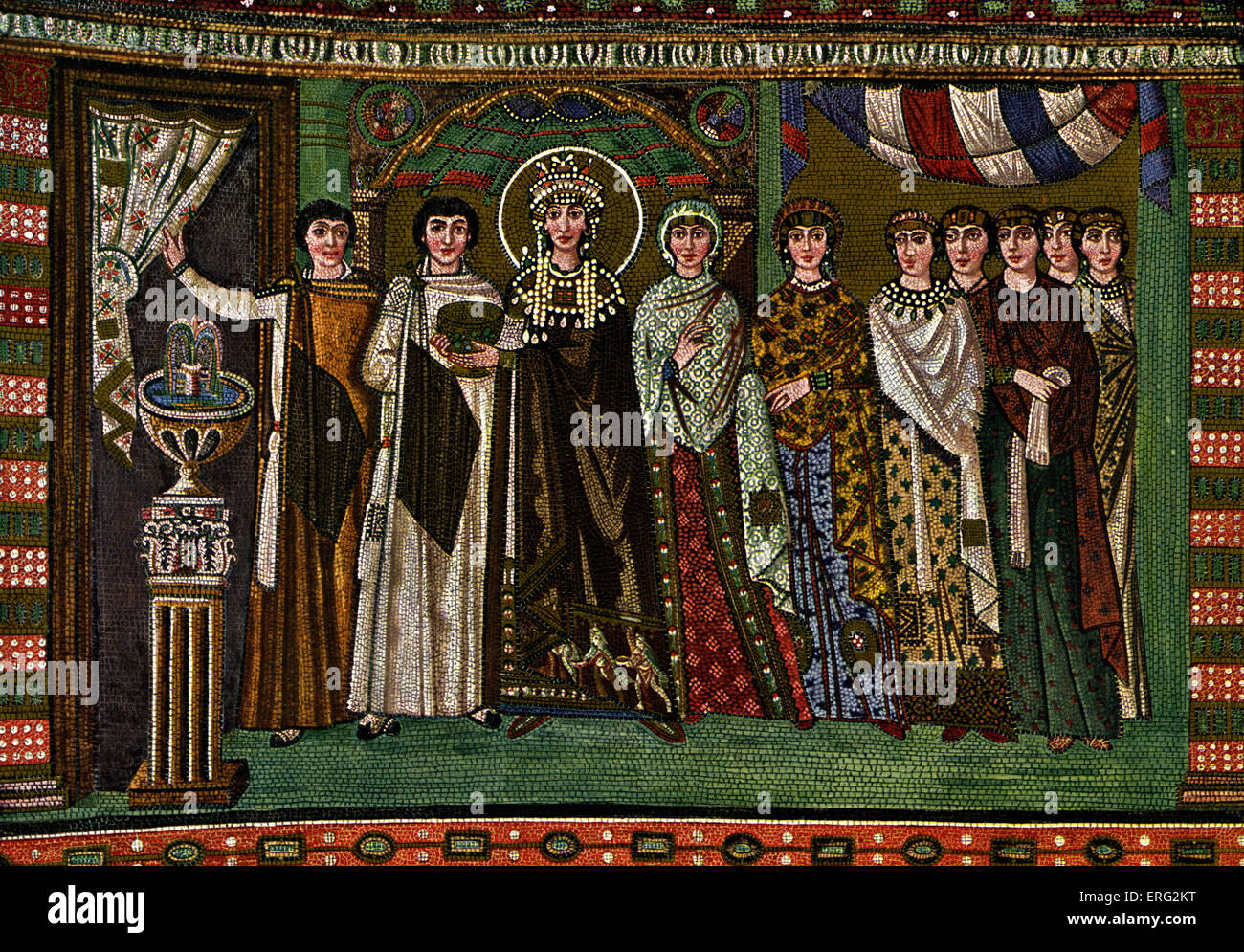 Emperatriz Teodora Y Sus Asistentes