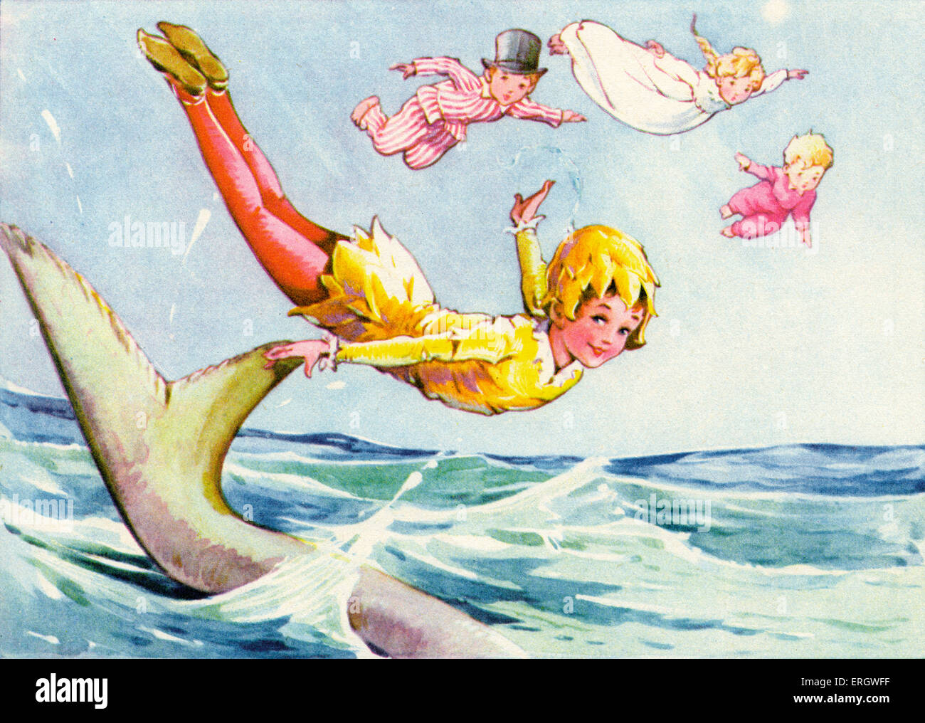 Campanilla Peter Pan Volando