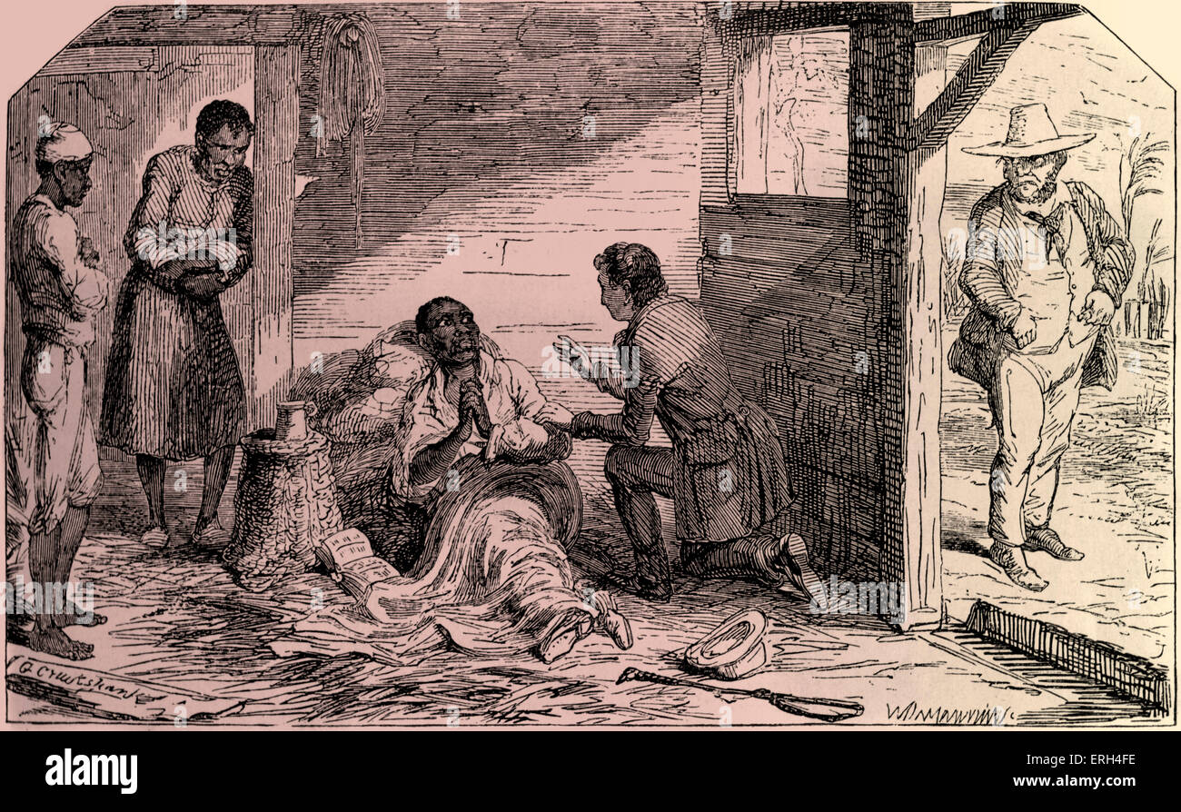 Portada Del Libro De La Cabaña Del Tío Tom 1852