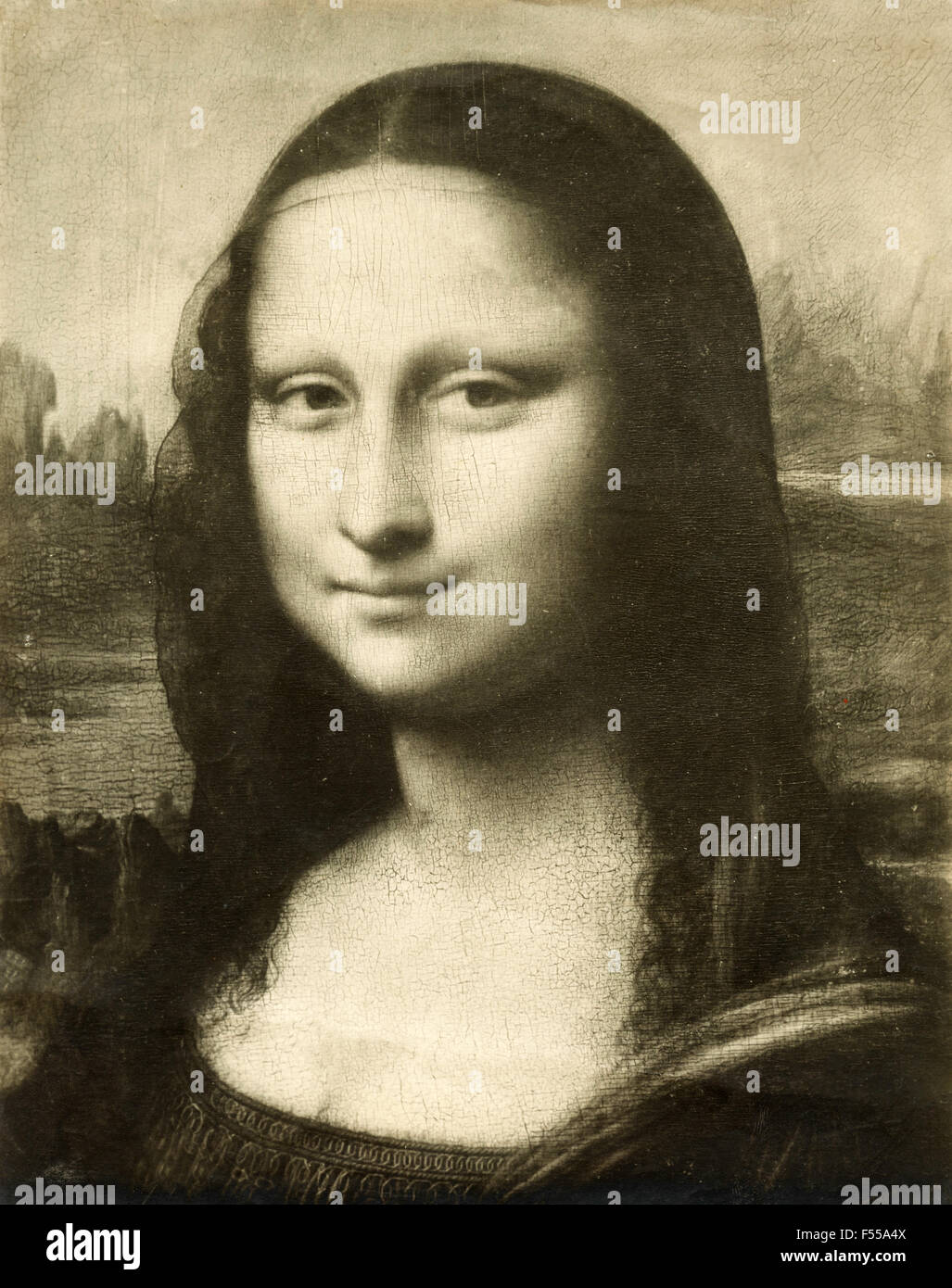 Museo Nacional Del Louvre París La Mona Lisa Pintada Por Leonardo Da