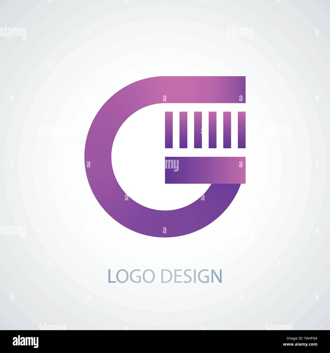 Ilustración Vectorial Del Logotipo Con La Letra G Imagen Vector De Stock Alamy