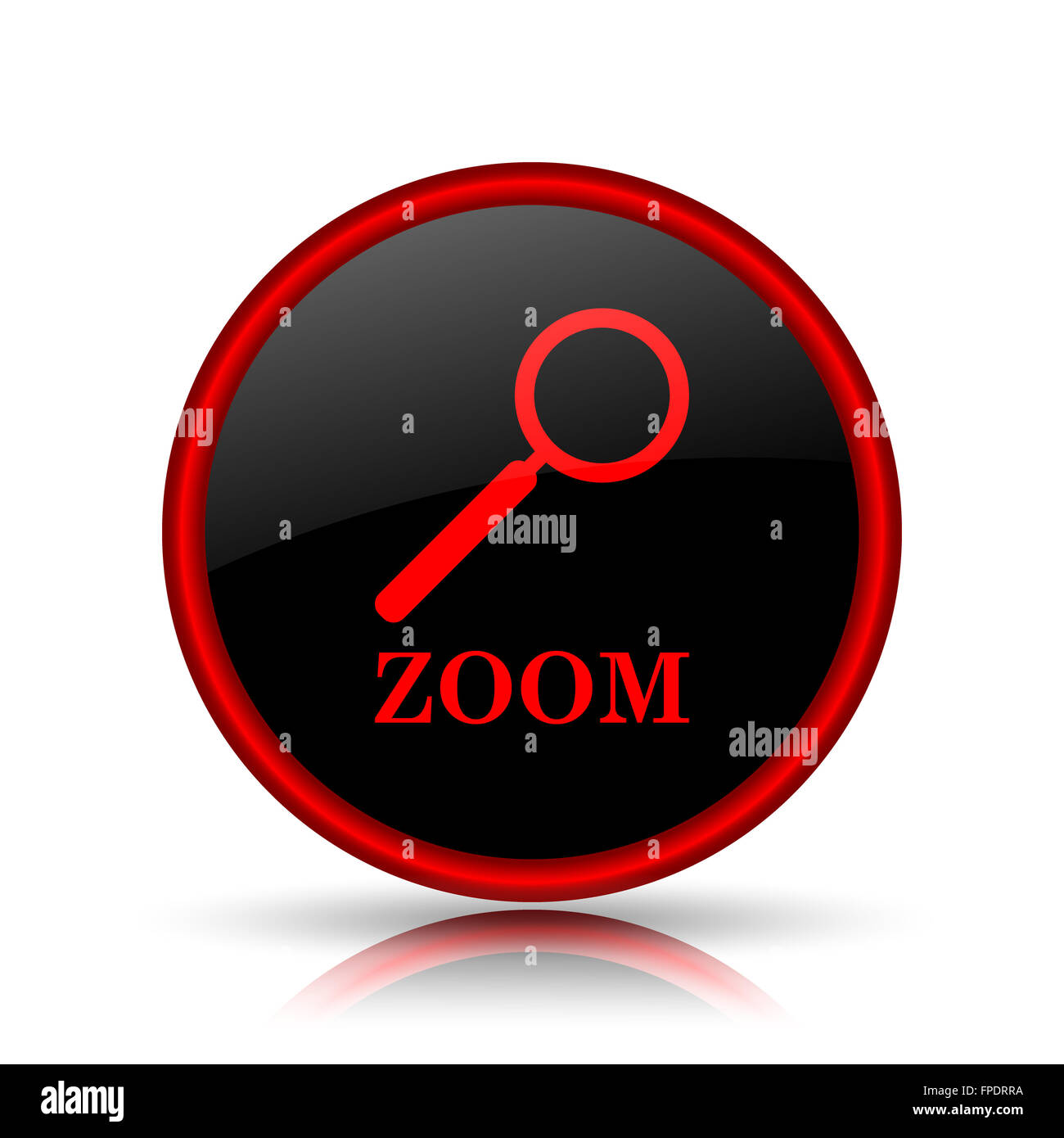 Iconos De Zoom De Lupa Psd