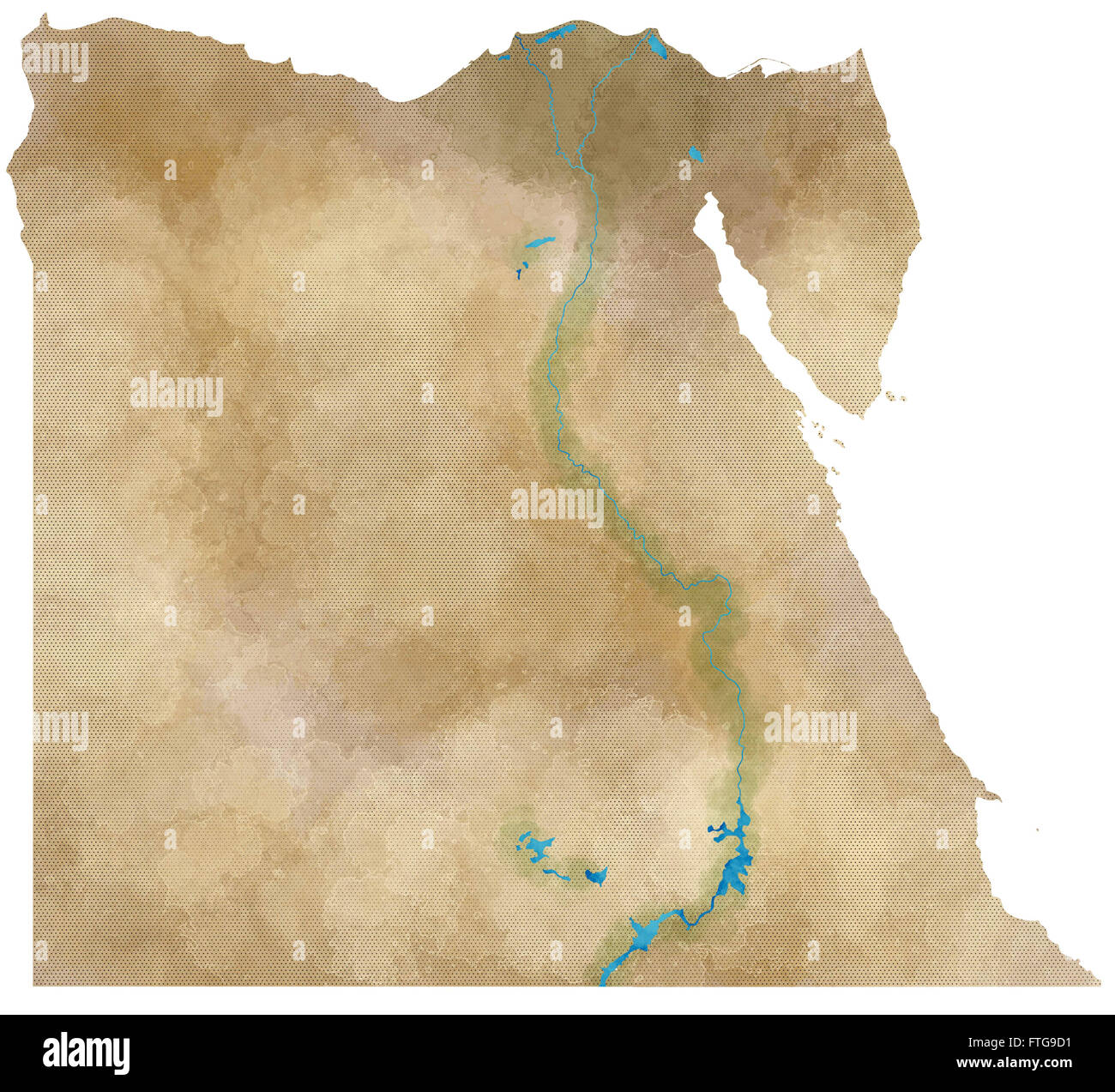 Mapa Físico De Egipto | Mapas de Egipto – SKLQOM