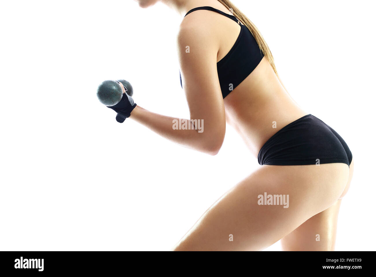 Mujer Ropa Practicar Fitness El Cuerpo De Una Mujer La Actividad