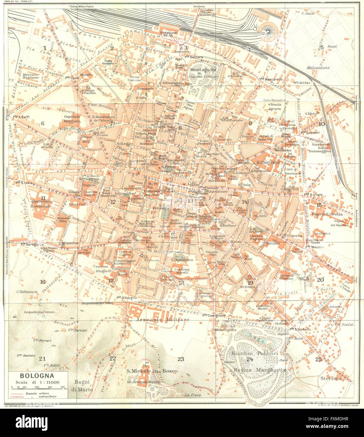 Ccpb Bolonia Italia Mapa