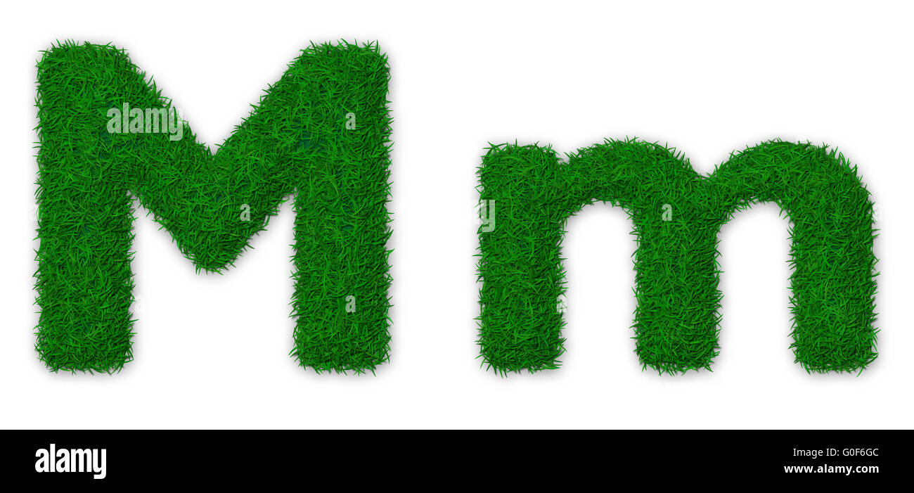 Letra Mayúscula M Minúscula