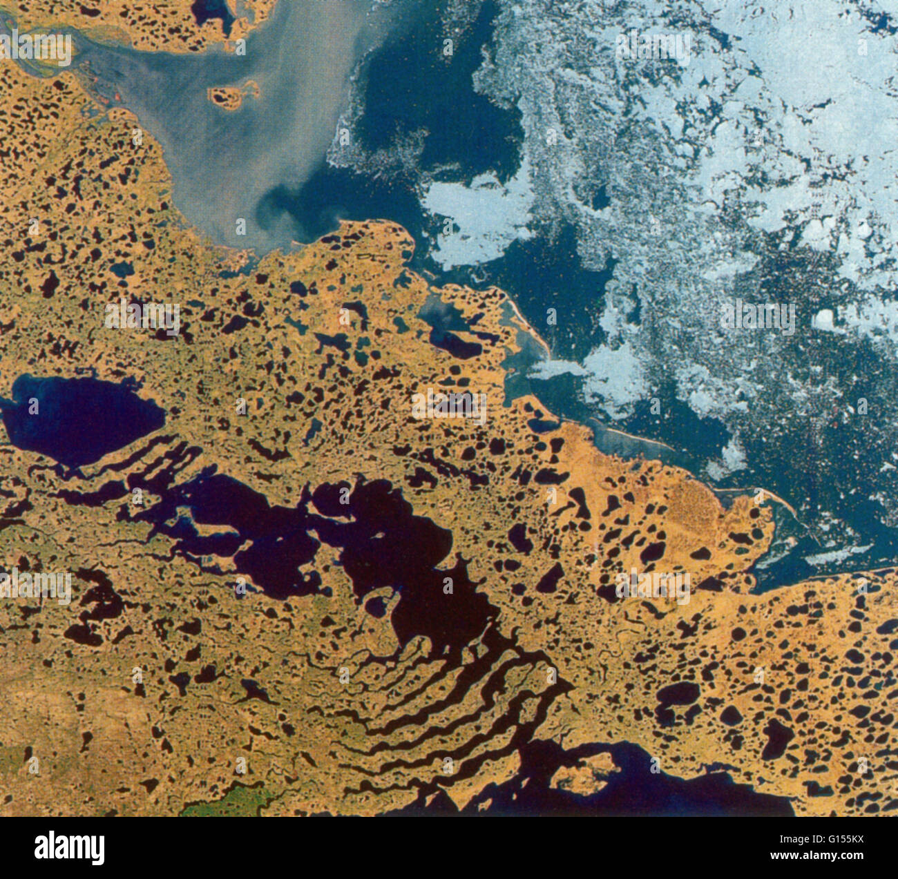 Mapa Del Río Mackenzie