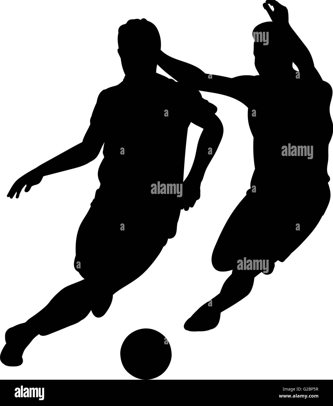 Piernas Y Pelota De Futbolista Imágenes Vectoriales De Stock Alamy