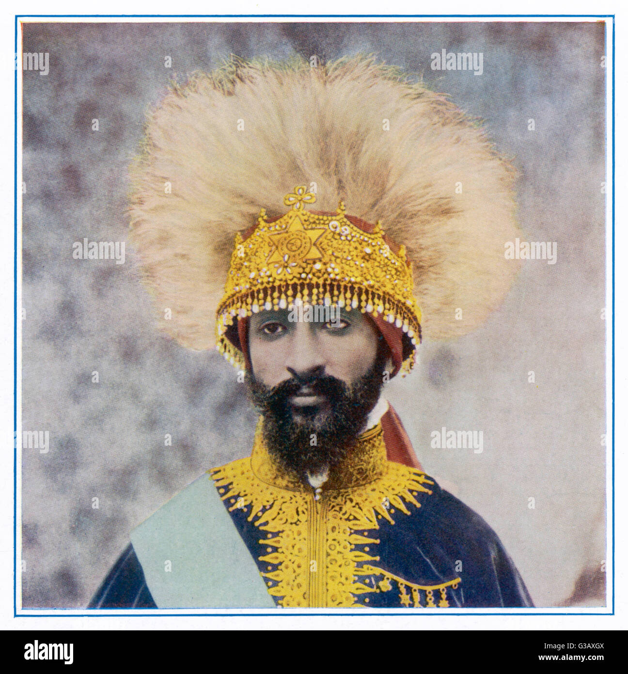 Haile Selassie 1892 1975 Emperador De Etiopía 1930 74 Fecha 1930