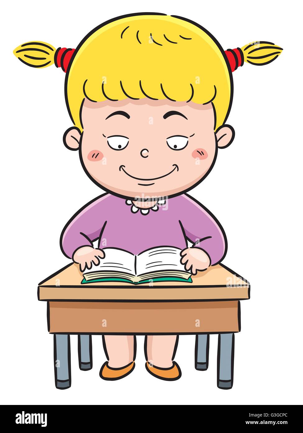 Leyendo Un Libro Imágenes Vectoriales De Stock Página 2 Alamy