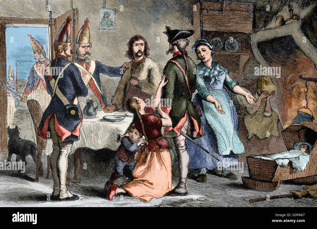 La Guerra Revolucionaria Americana 1775 1783 Hessian Reclutado Como