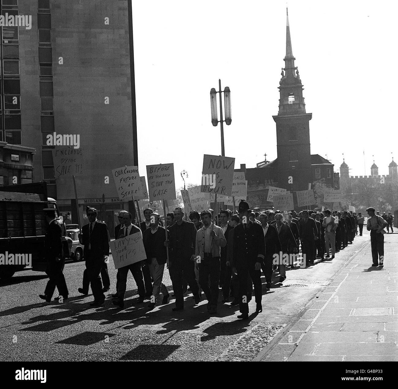 Discurso De La Torre De Westminster Imágenes De Stock En Blanco Y Negro