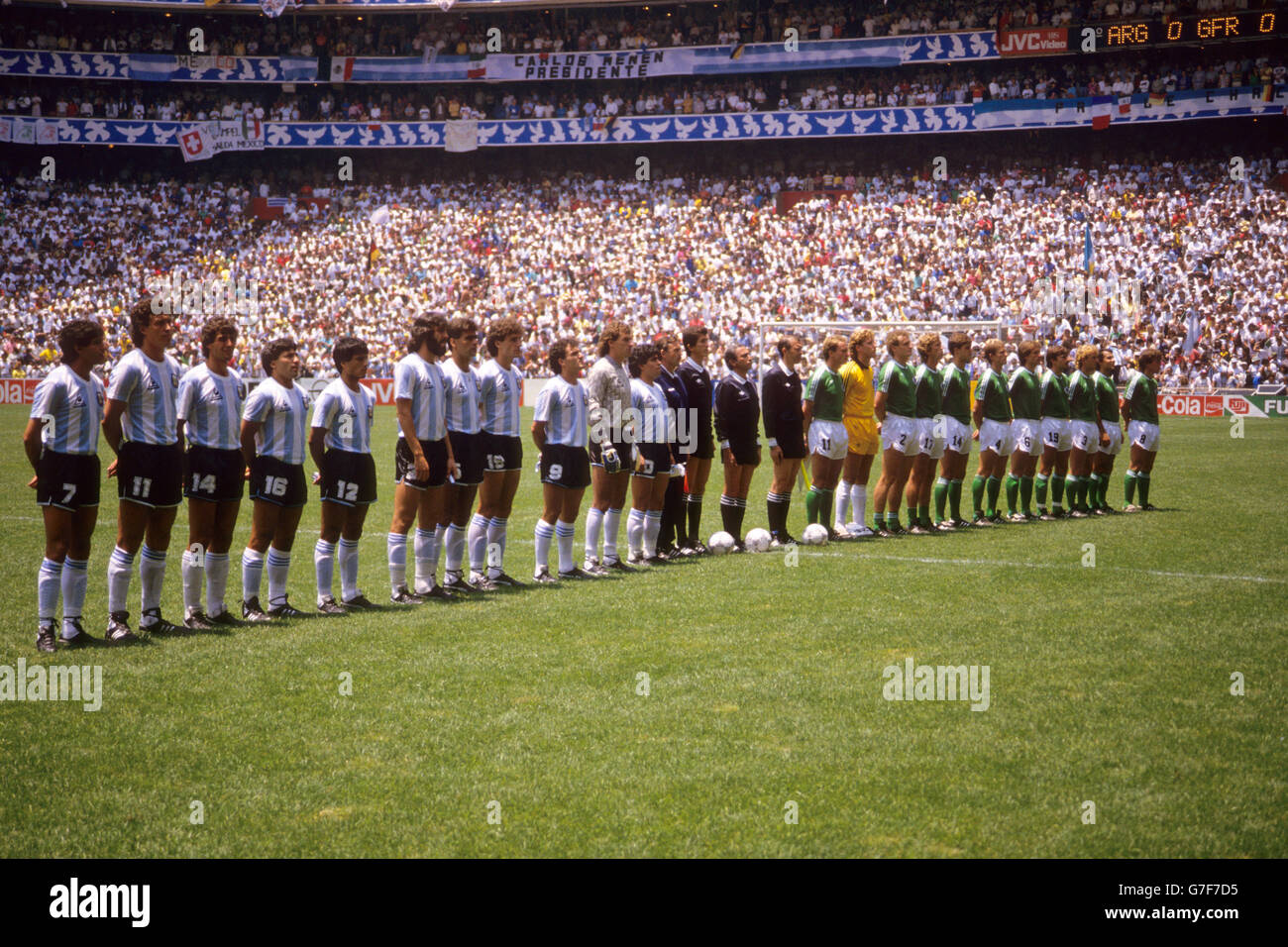 Fútbol Copa Mundial De La Fifa México 86 1986 Final Argentina