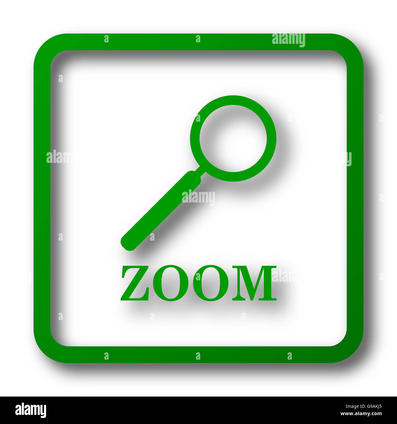 Iconos De Zoom De Lupa Psd