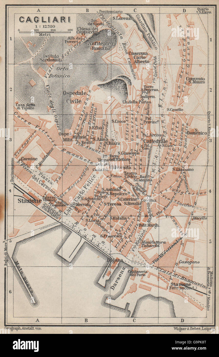Animales Perdidos Cagliari Italia Mapa