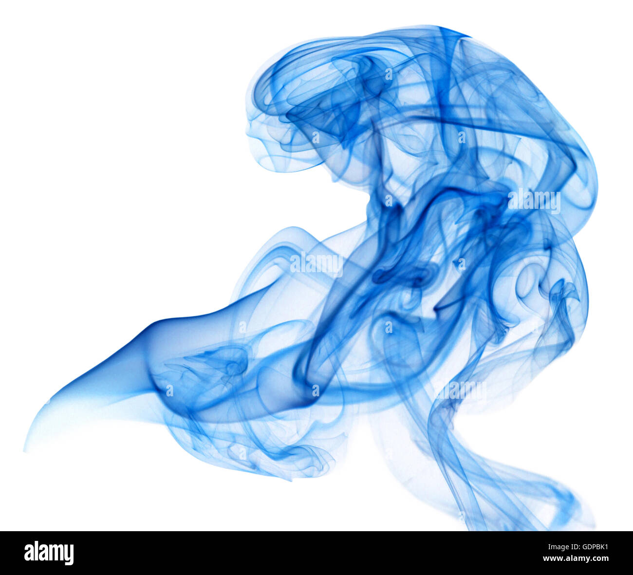 Fondo De Humo Rojo Y Azul