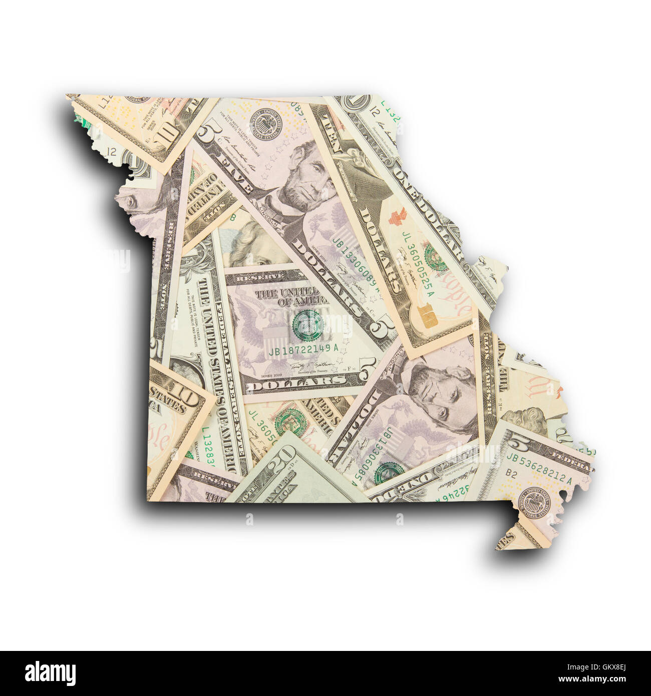 Mapa De Los Parques De Springfield, Missouri