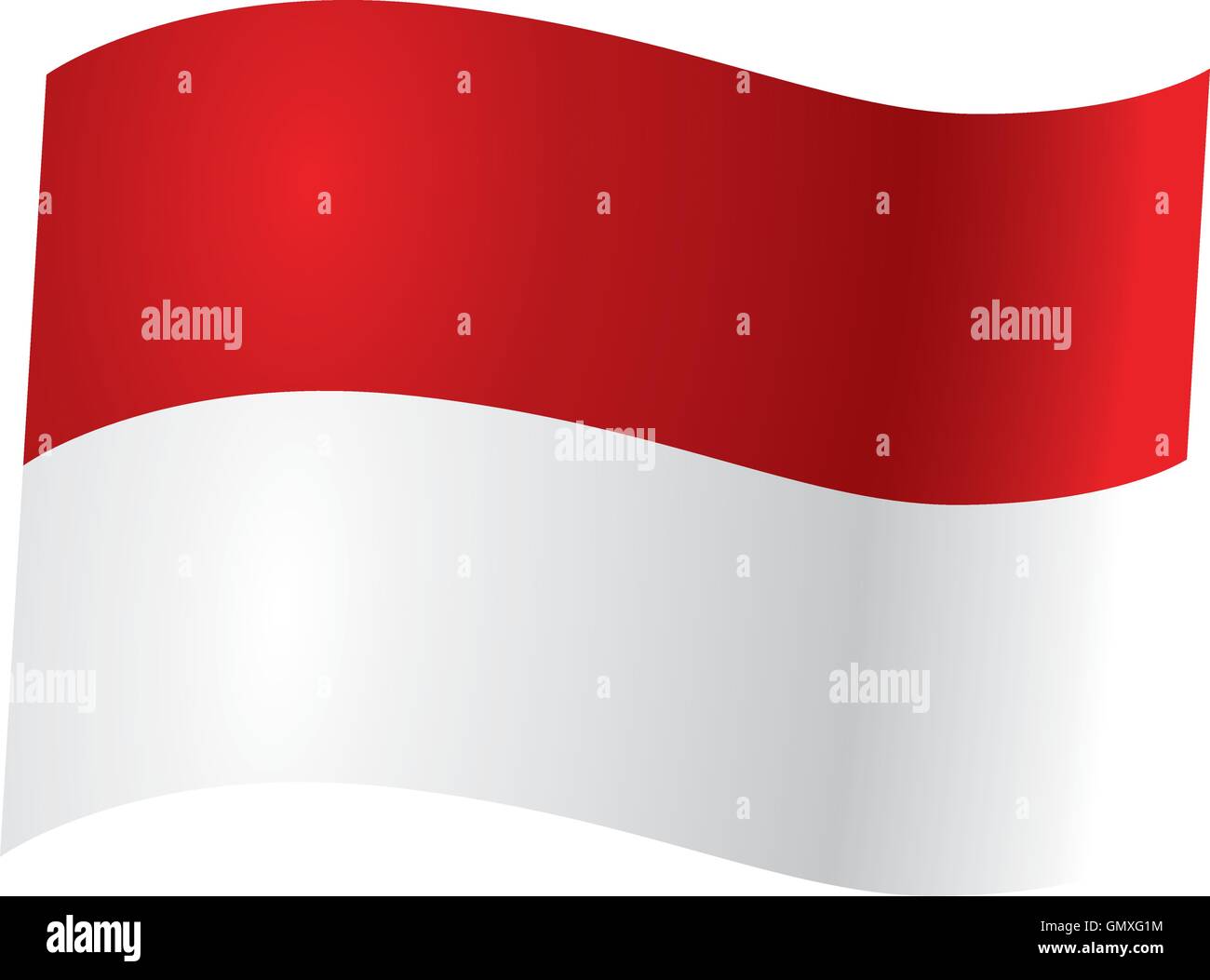 Vectores De Vector De Bandera Indonesia Fotografías E Imágenes De Alta