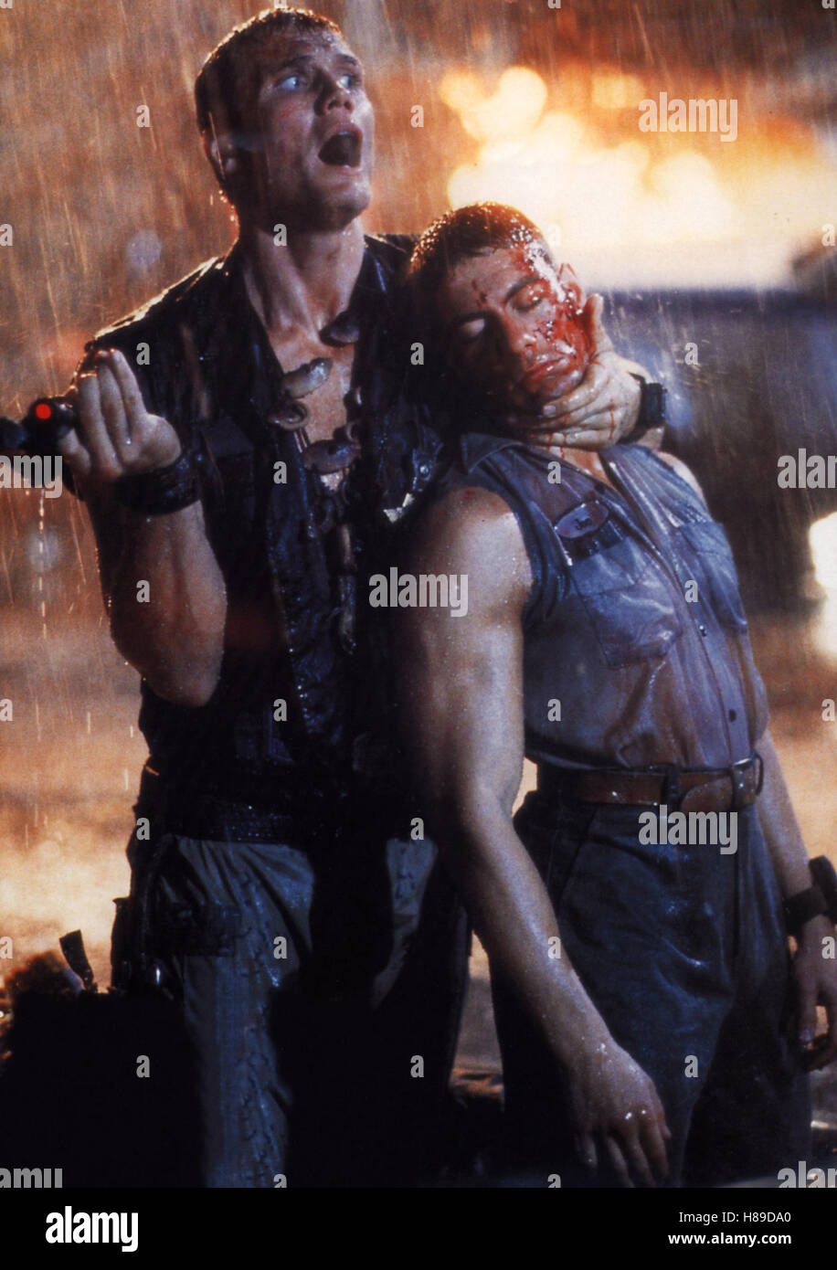 JEANCLAUDE VAN DAMME UNIVERSAL SOLDIER (1992 Stock Photo, Royalty Free ...