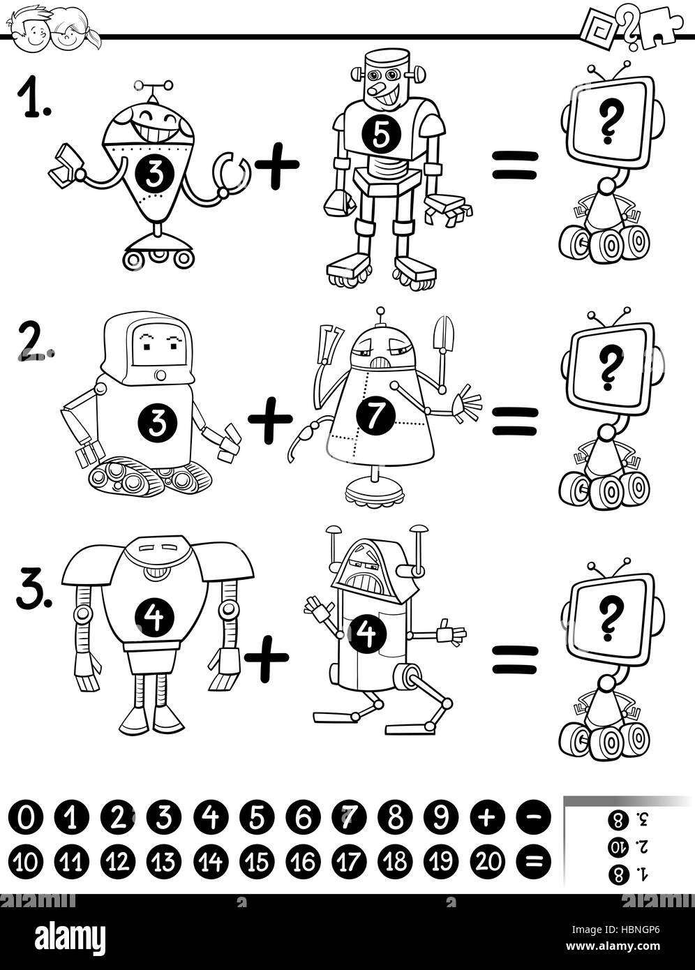 Matematicas Para Colorear