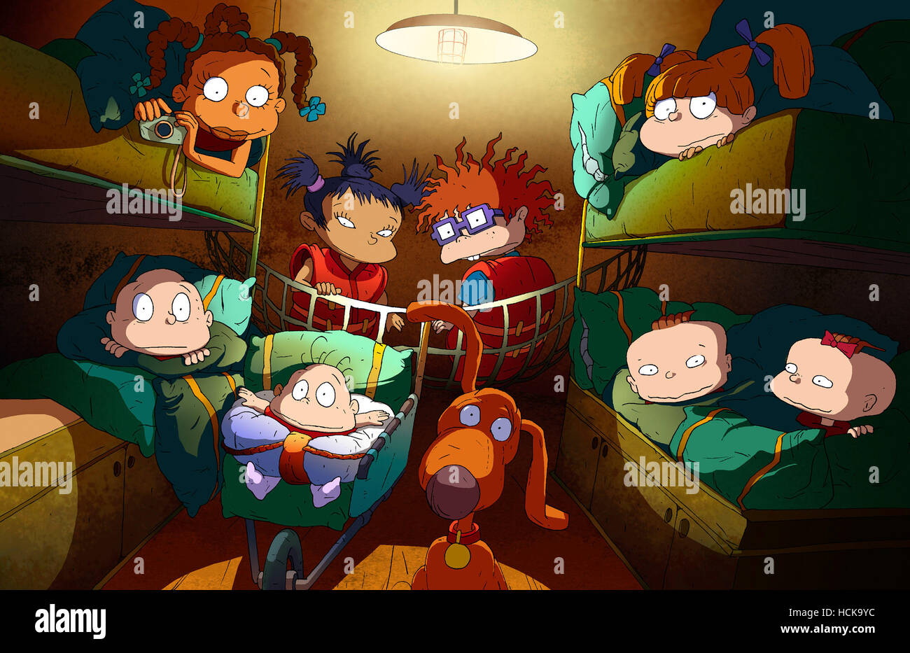 Rugrats Go Wild Spike El Perro Dil Pickles Tommy Pickles Susie