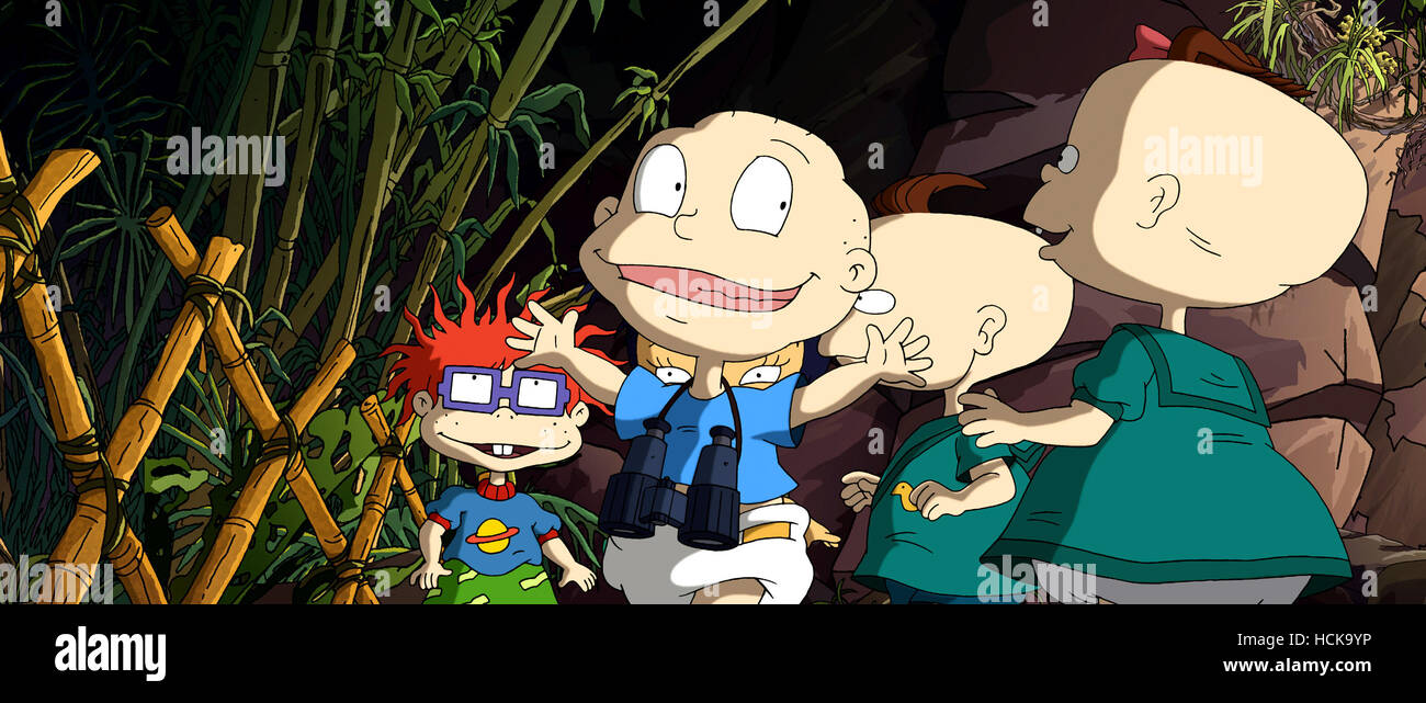 Rugrats Go Wild Chuckie Finster Tommy Pickles Kimi Finster Phil