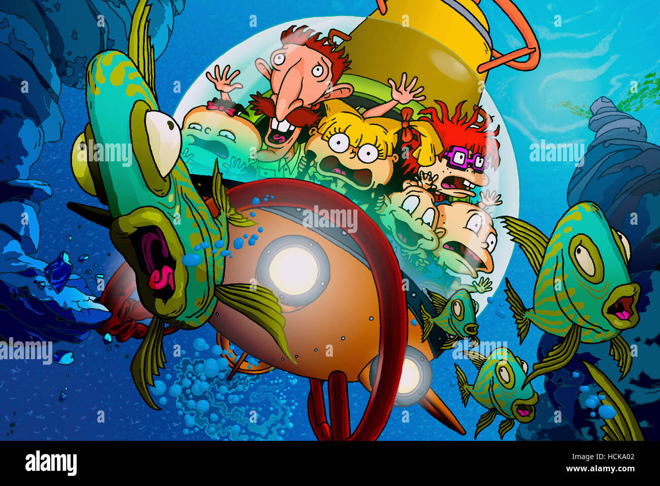 Rugrats Go Wild Lil Deville Nigel Thornberry Angelica Pepinillos