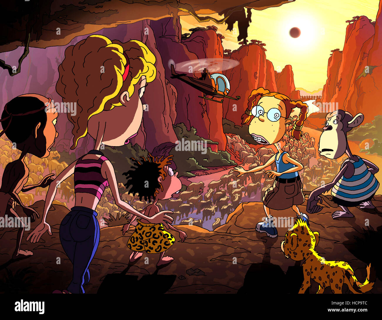 Wild Thornberrys Debbie Thornberry Donnie Thornberry Eliza Thornberry Darwin 2002 C