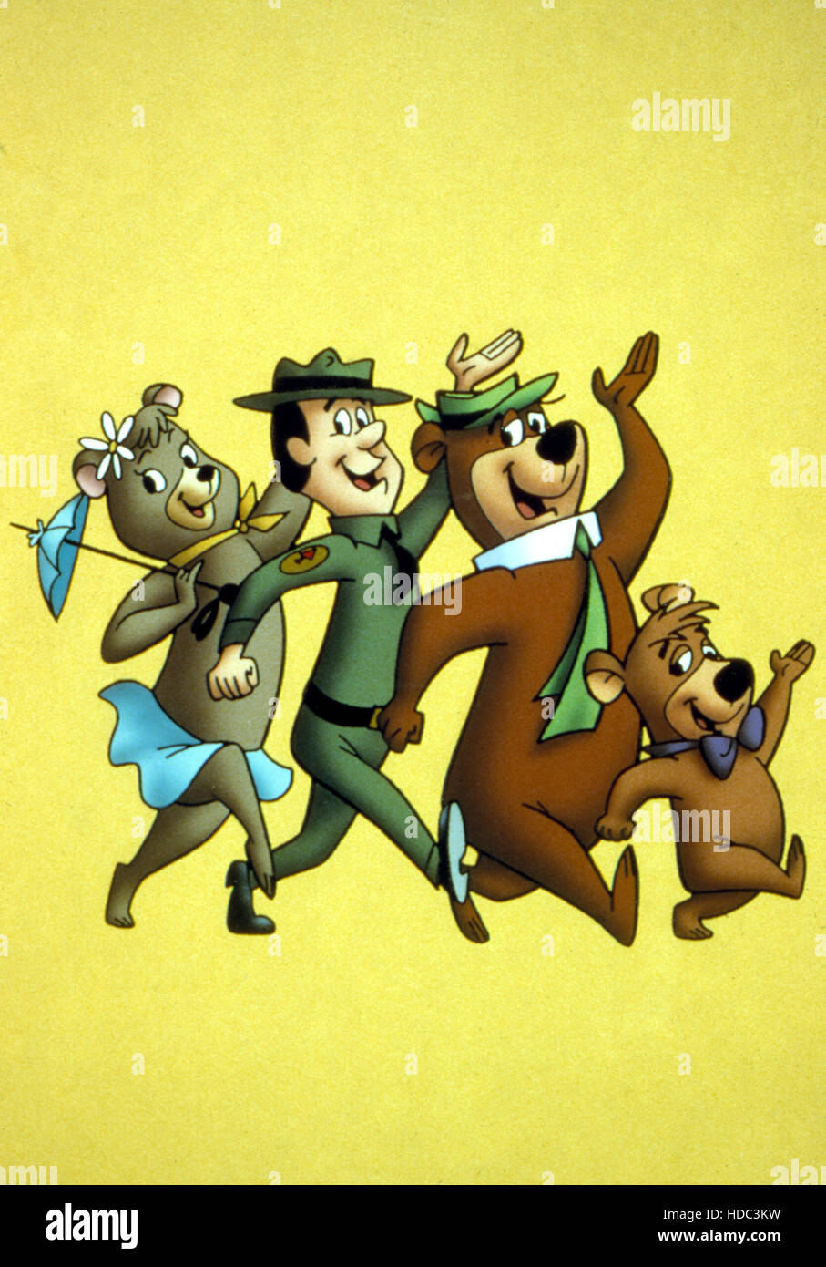 El Oso Yogui SHOW, Cindy Bear, el Guardabosques Smith, Yogi Bear, Boo ...