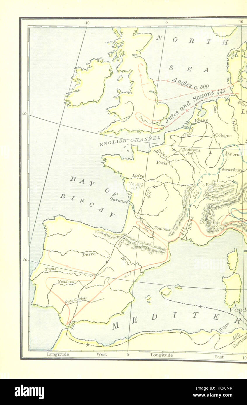 Mapa De La Francia Medieval Del Siglo Xv