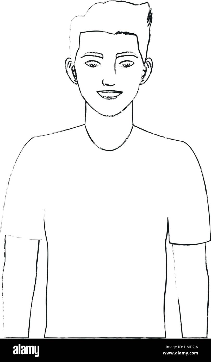 Hombre Icono De Dibujos Animados Imagen Vector De Stock Alamy
