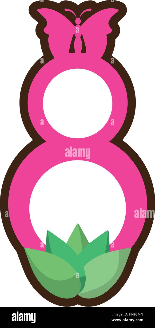 Día De La Mujer Símbolo De La Imagen Del Icono Ilustración Vectorial Imagen Vector De Stock Alamy